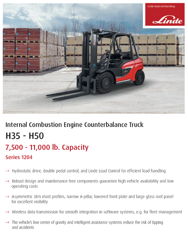 Linde Series 1204 Spec Sheet – lindemh